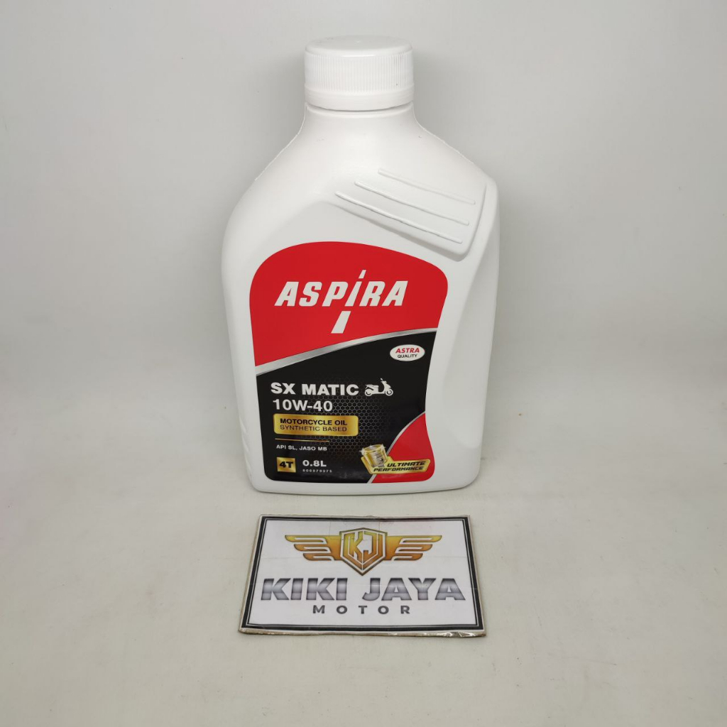 Jual Oli Mesin Motor Matic Aspira SX 10W-40 Synthetic 0,8 Liter ...