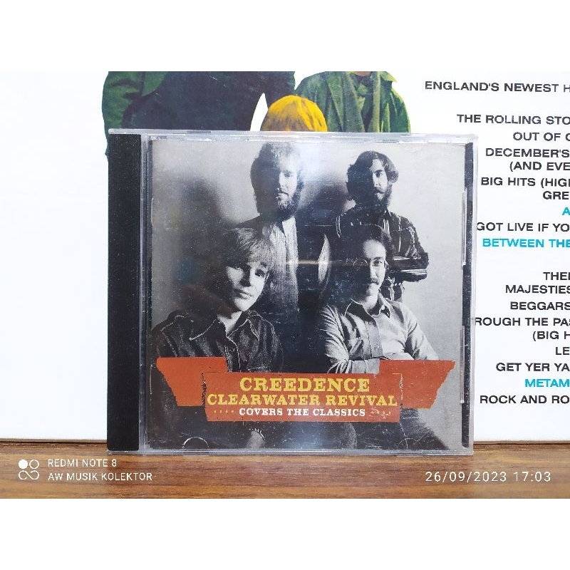 Jual Audio CD Import : CREEDENCE CLEARWATER REVIVAL - COVERS THE ...