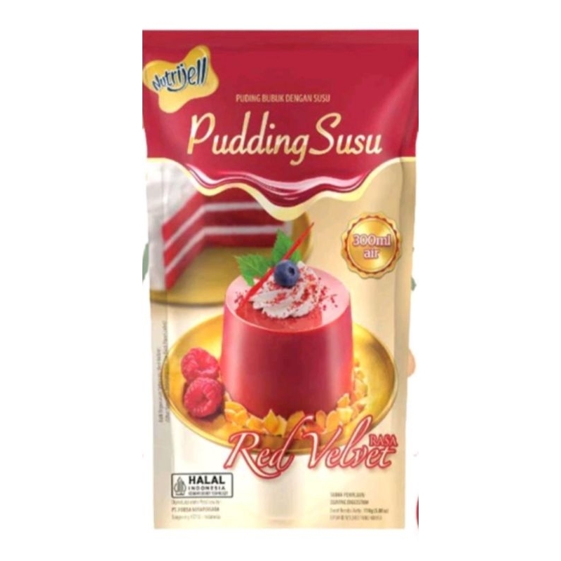 Jual Puding Susu Rasa Red Velvet 110gr | Shopee Indonesia