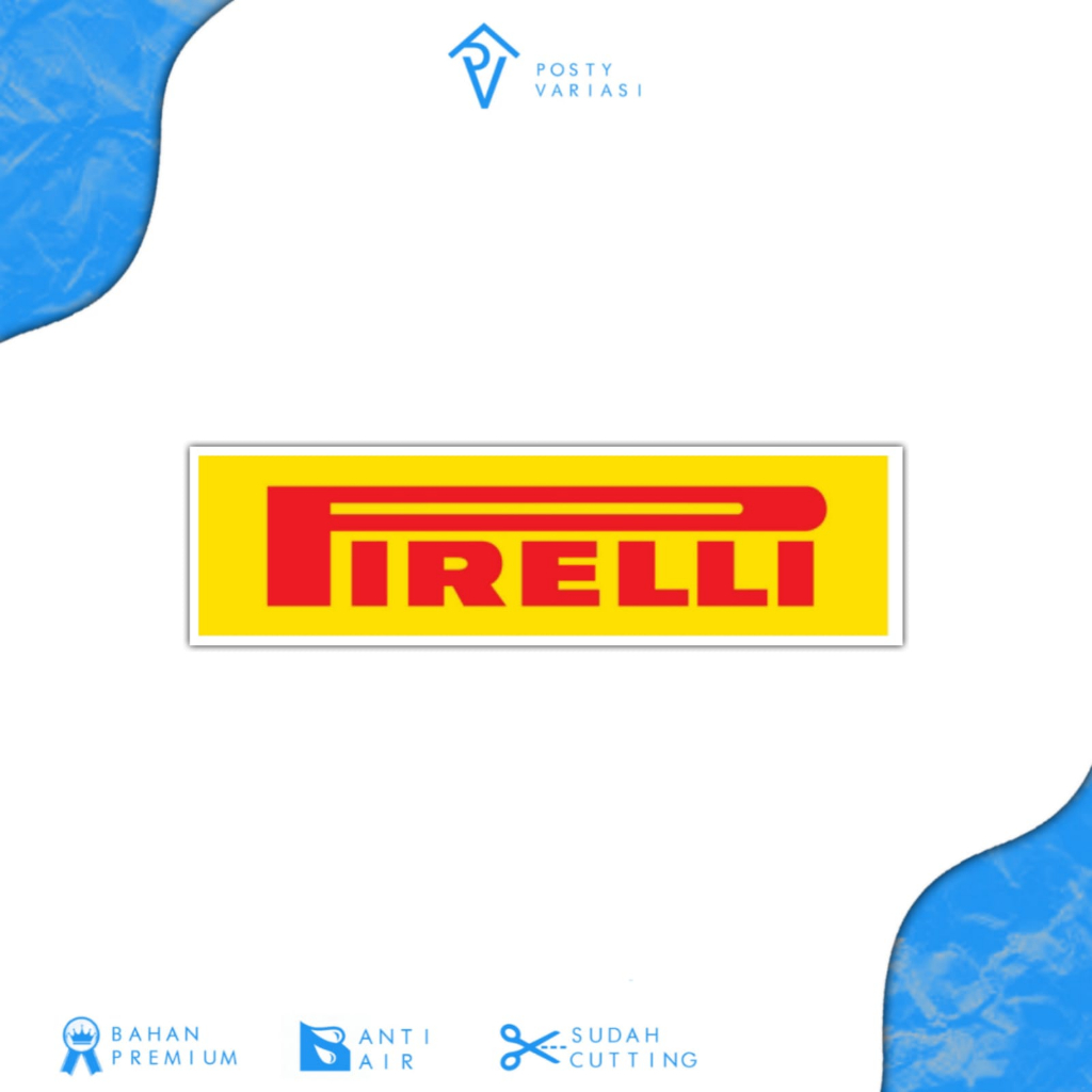 Jual Stiker FIRELLI Stiker Motor Sticker Racing Print Waterproof Satuan ...