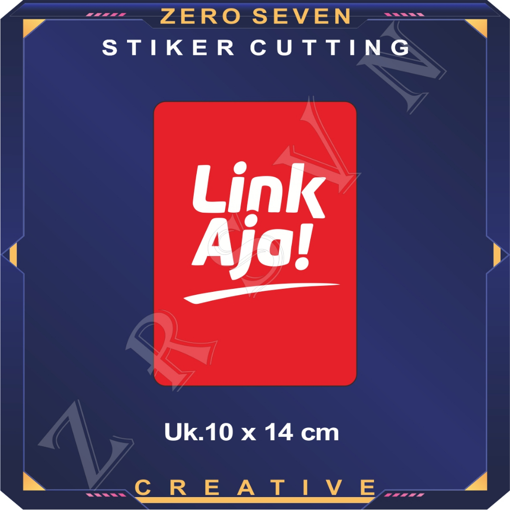 Jual STIKER E-WALLET LINK AJA PRINT & CUTTING | Shopee Indonesia