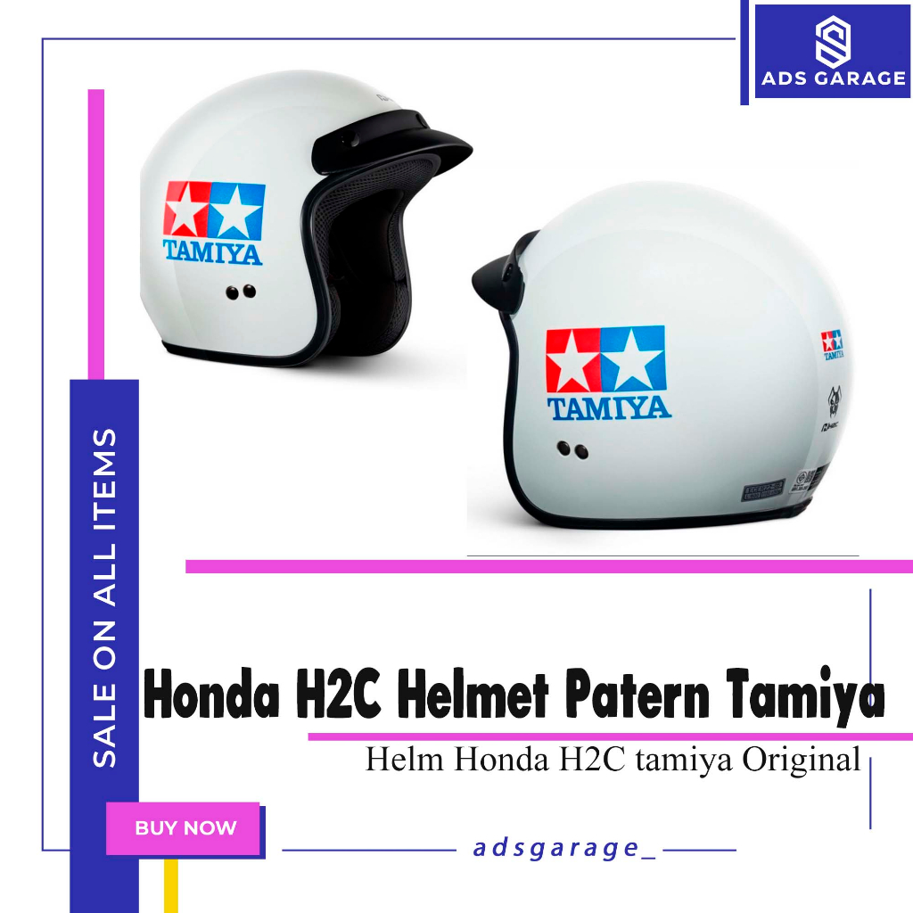 Jual Helm Honda H2C Tamiya Original | Shopee Indonesia