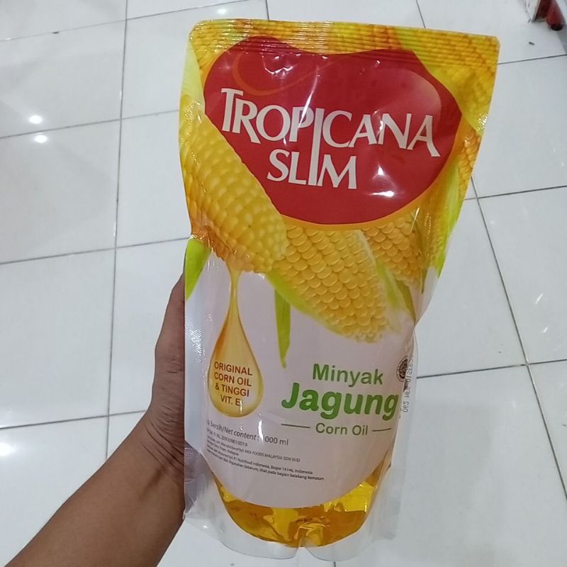 Jual Tropicana Slim Minyak Jagung 1 Liter Refil | Shopee Indonesia