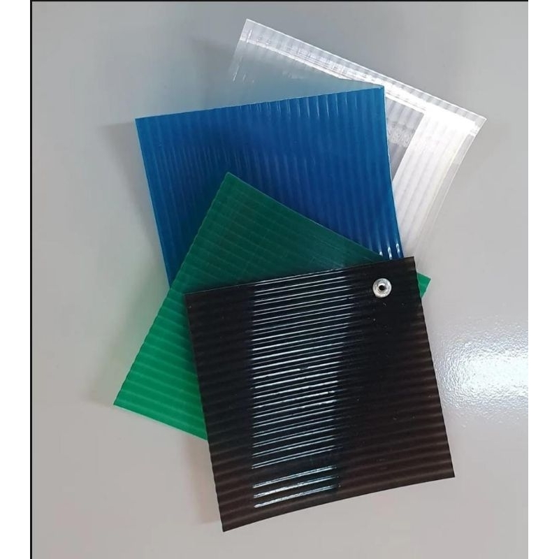 Jual Fiber Pagar Plastik Bergaris / Penutup Pagar Plastik Motif Garis ...