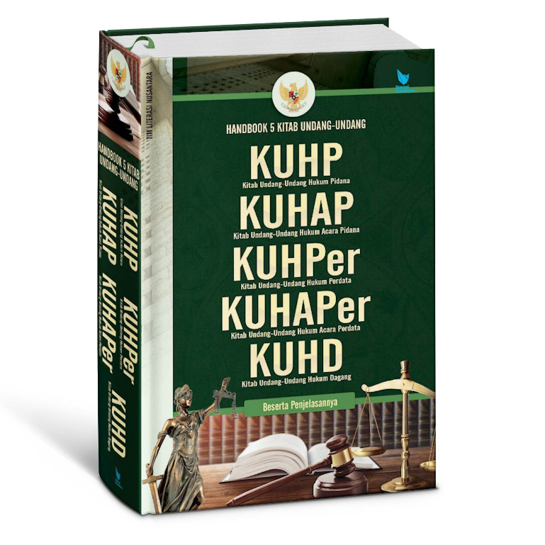 Jual Handbook 5 Kitab Undang-Undang: KUHP KUHAP KUHPer KUHAPer KUHD ...