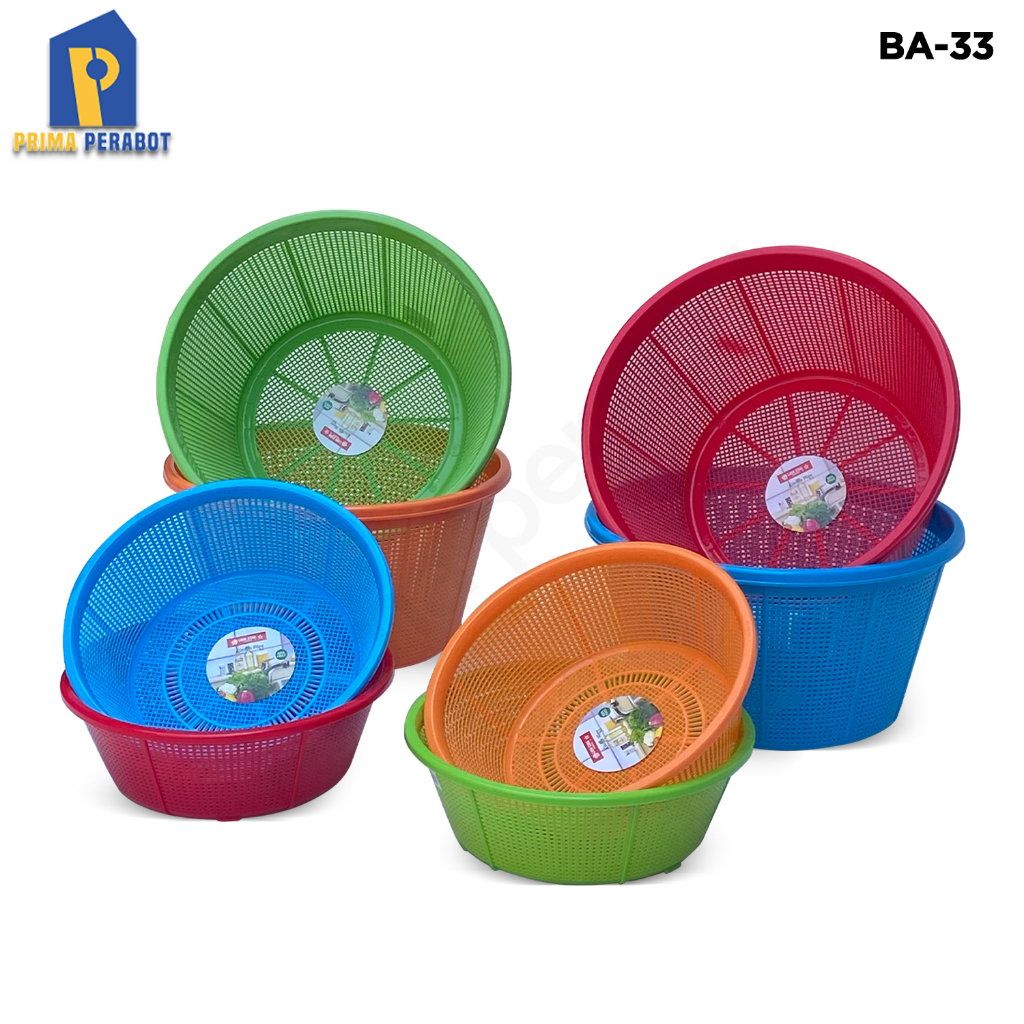 Jual Baskom Saring 24 cm Basin Strainer Keranjang Tiris Lion Star BA-33 ...
