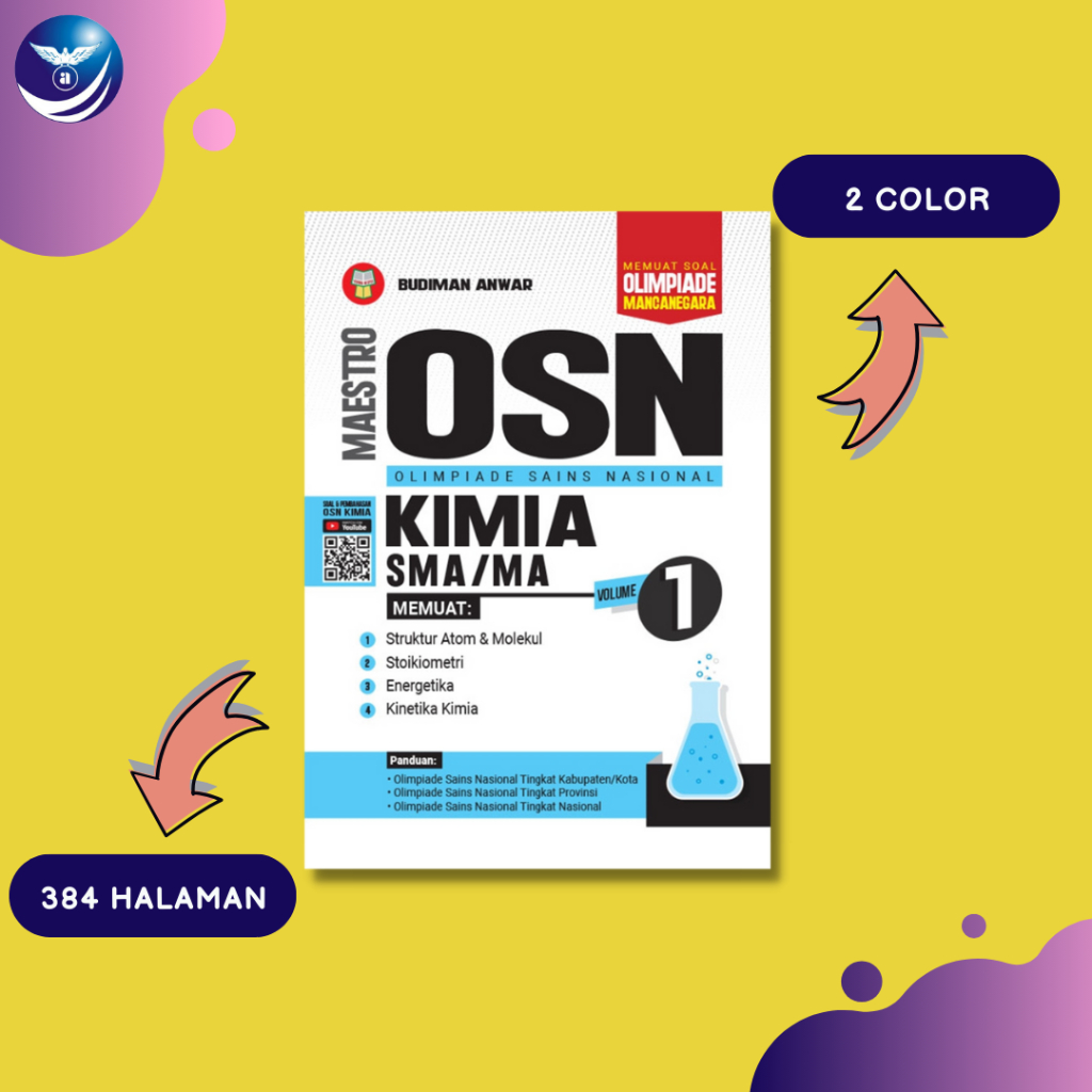 Jual Buku Maestro OSN (Olimpiade Sains Nasional) Kimia SMA/MA Volume 1 ...