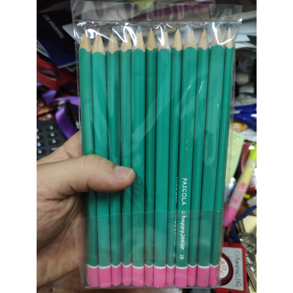 Jual Pensil pascola happy junior segitiga satuan belajar menulis ...