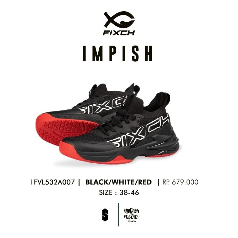 Jual SEPATU VOLLEY FIXCH IMPISH ORIGINAL | Shopee Indonesia