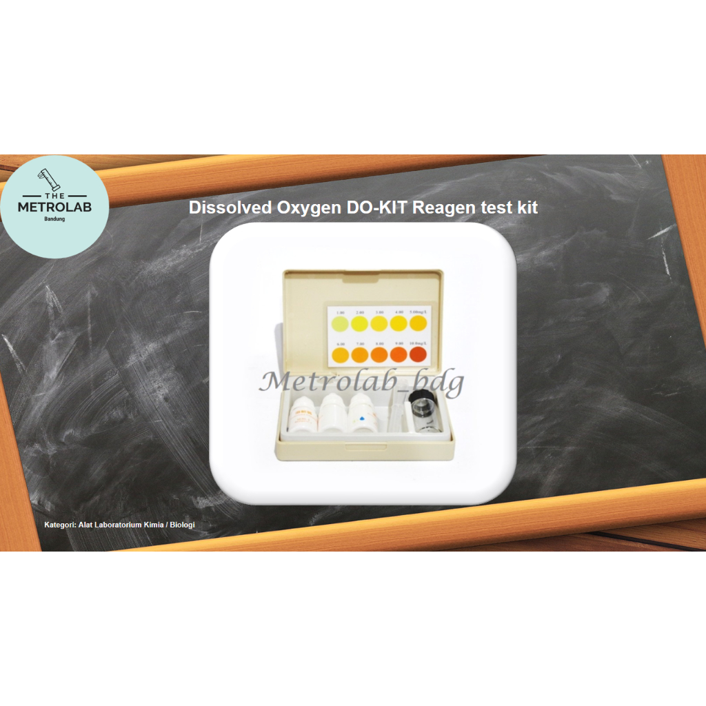Jual Dissolved Oxygen DO-KIT Reagen test kit | DO Test kit | Alat Ukur ...