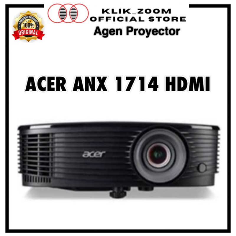 Jual PROYECTOR ACER ANX 1714 HDMI ORIGINAL | Shopee Indonesia