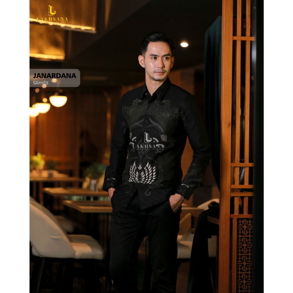 Jual Lakhsana Batik Janardana - Kemeja Batik Premium Slimfit Lengan ...