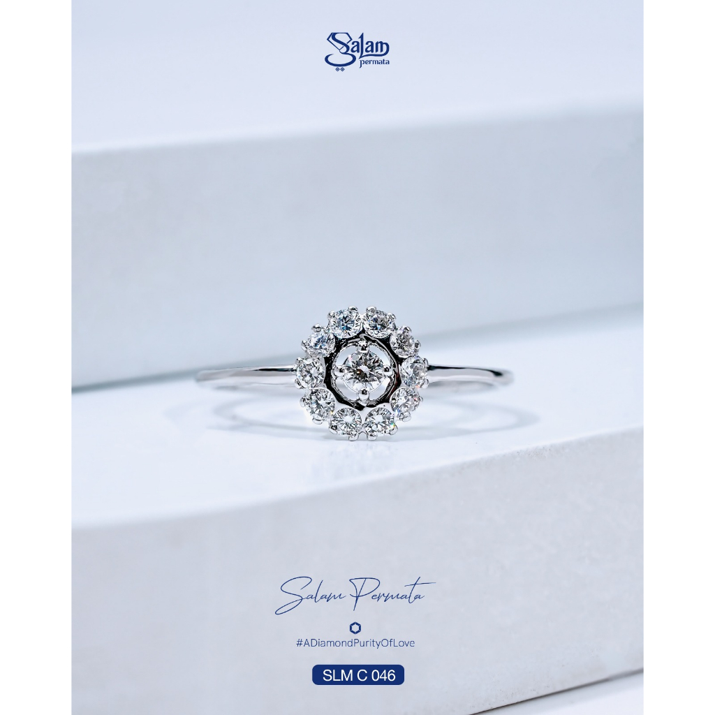 Jual Cincin Salam Permata - SLM C 046 | Shopee Indonesia