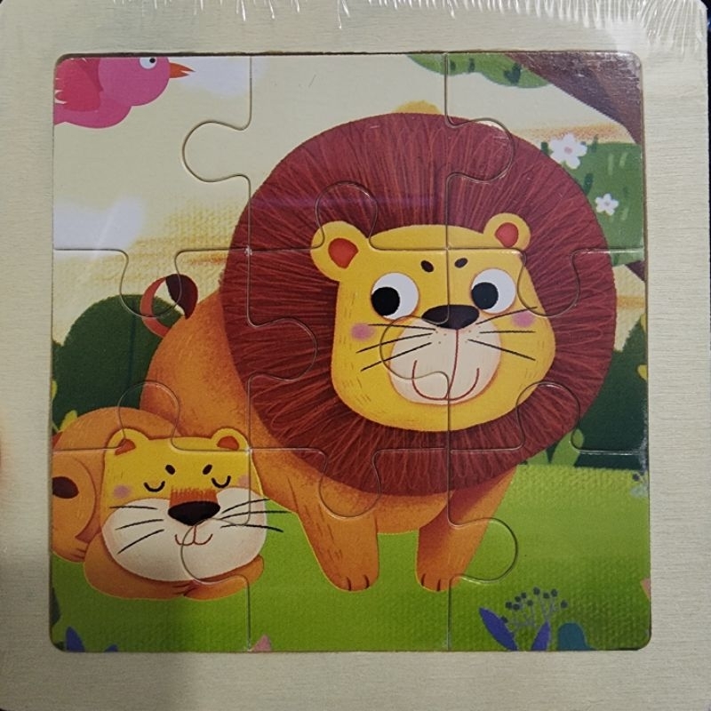 Jual MAINAN JIGSAW PUZZLE MINI 9 POTONG EDUKASI ANAK BAHAN KAYU RINGAN ...