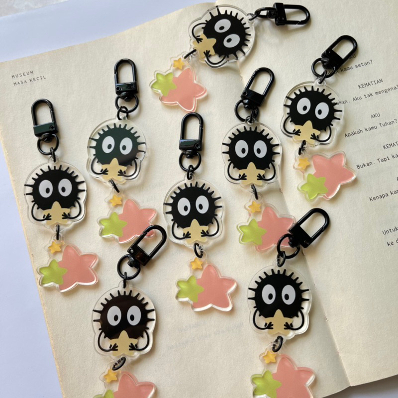 Jual Mini Keychain Pepow - Susuwatari Spirited Away | Shopee Indonesia