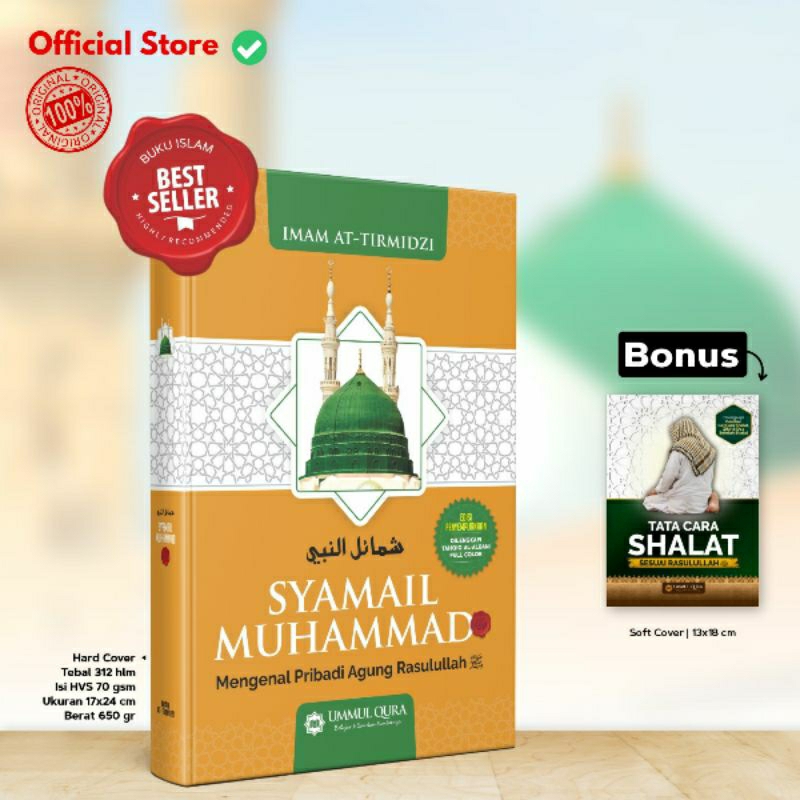Jual ORIGINAL Buku Terjemah Lengkap Kitab Syamail Muhammad Arab dan ...