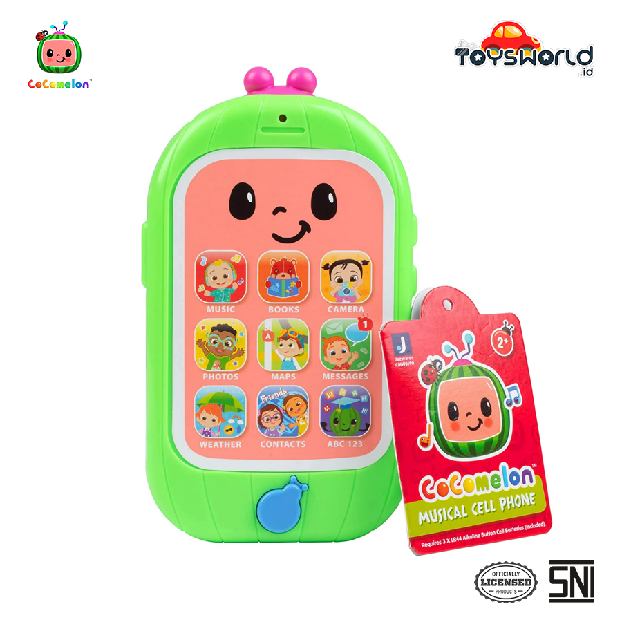 Jual Cocomelon Feature Roleplay Musical Cell Phone - Mainan Anak ...