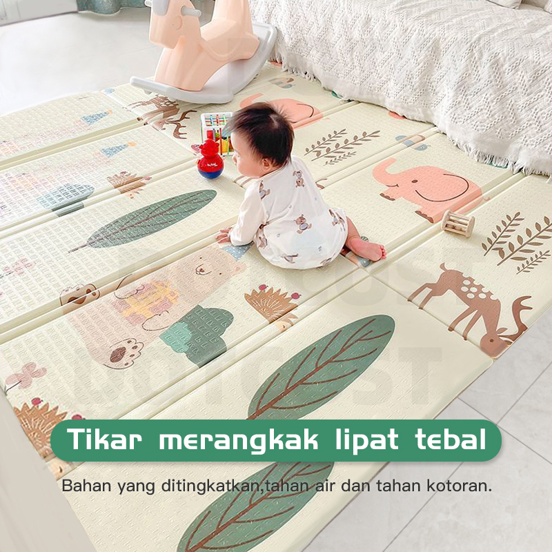 Jual Karpet Lipat Playmat Bayi 200x180cm Tebal XPE Matras Anak Playmat ...