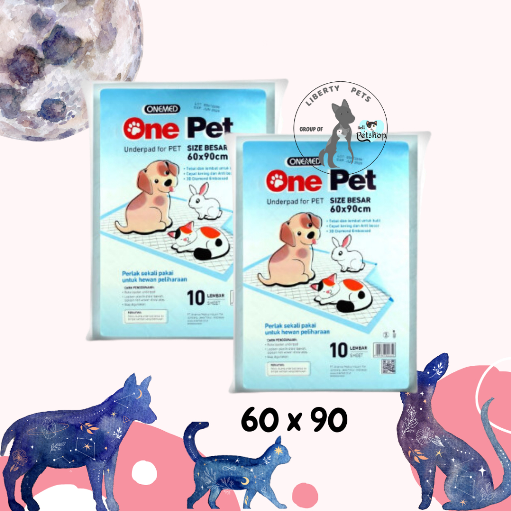 Jual One Pet Underpad Onemed /Toilet Training/Tatakan Kencing Hewan ...