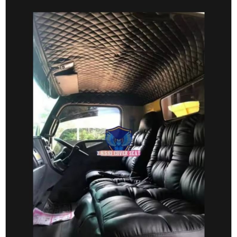 Jual sarung motif sofa mobil ragasa,canter,isuzu giga,isuzu traga,hino ...