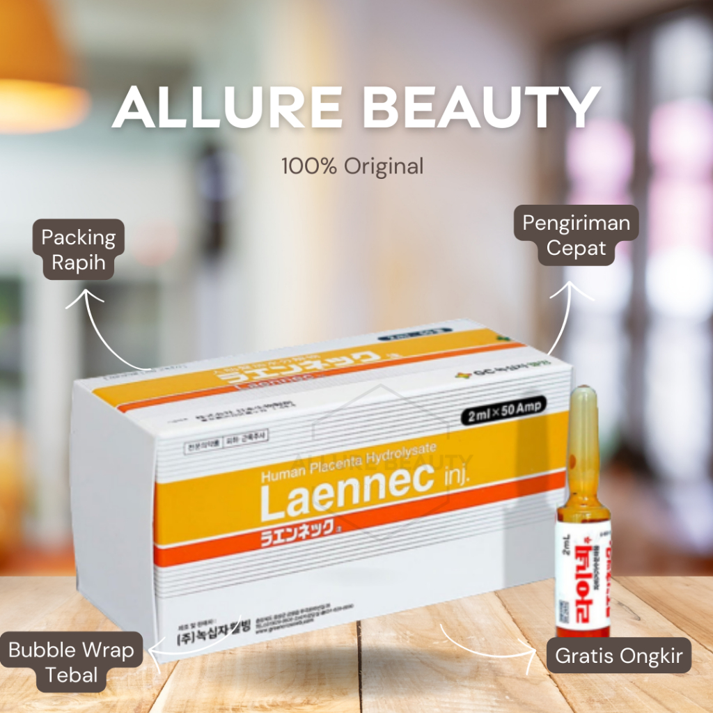 Jual Laennec Original Japan | 10 ampul | Box | Shopee Indonesia