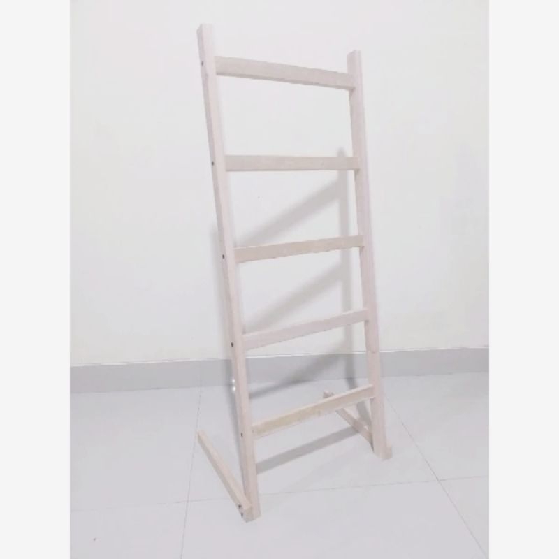 Jual Rak Gantungan hijab mukena sajadah/ stand hanger aesthetic ...