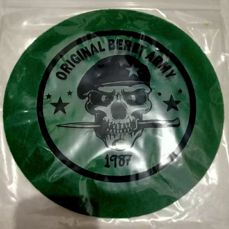 Jual Baret Infantri TNI AD merek Tengkorak | Shopee Indonesia
