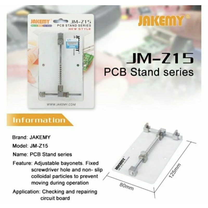 Jual JAKEMY JM-Z15 Phone Circuit Board PCB Holder Electronic Assembly Tool Mobile | Shopee Indonesia