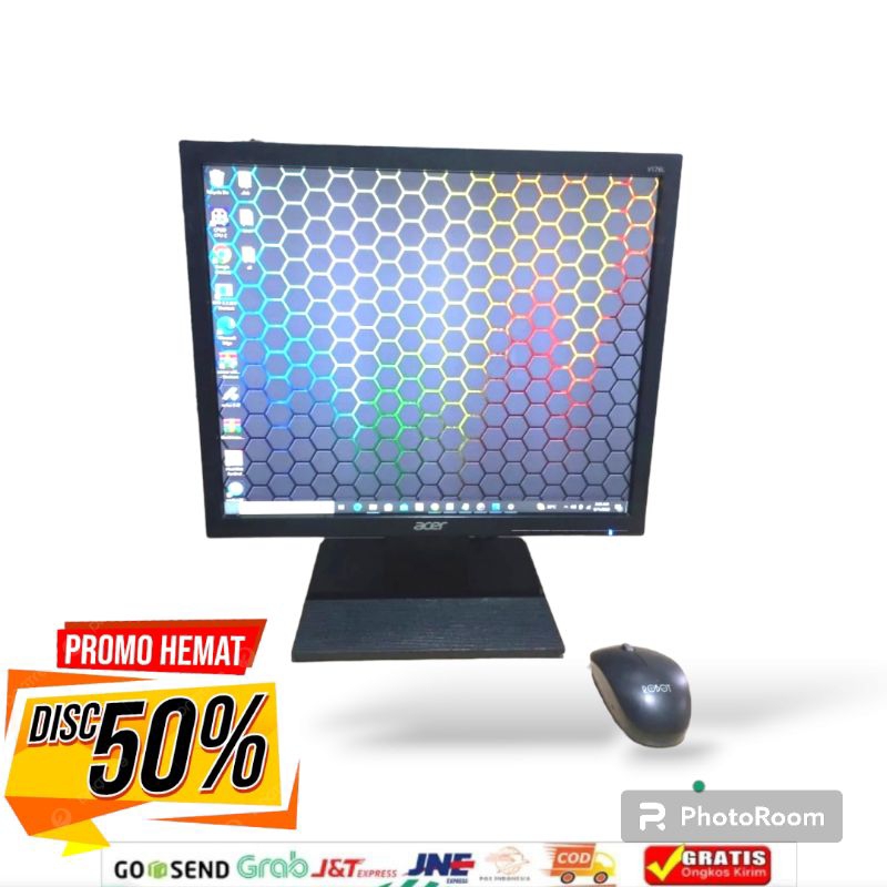 Jual Monitor Lcd Acer 17 inch Kotak Model V176Lb Murah | Shopee Indonesia