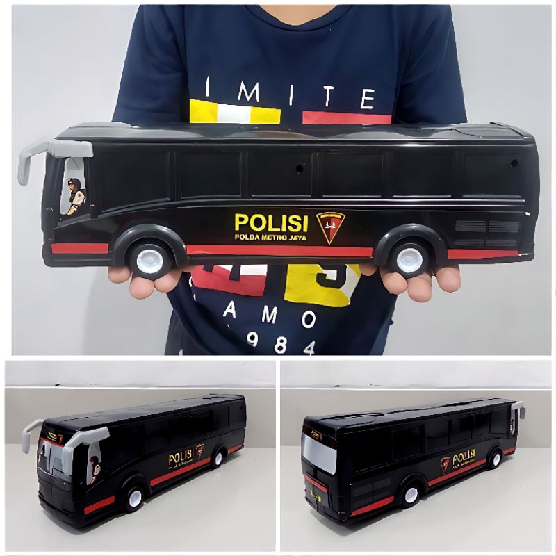 Jual Mainan Bus Transjakarta Besar Murah Jalan Tanpa Baterai Dorong ...