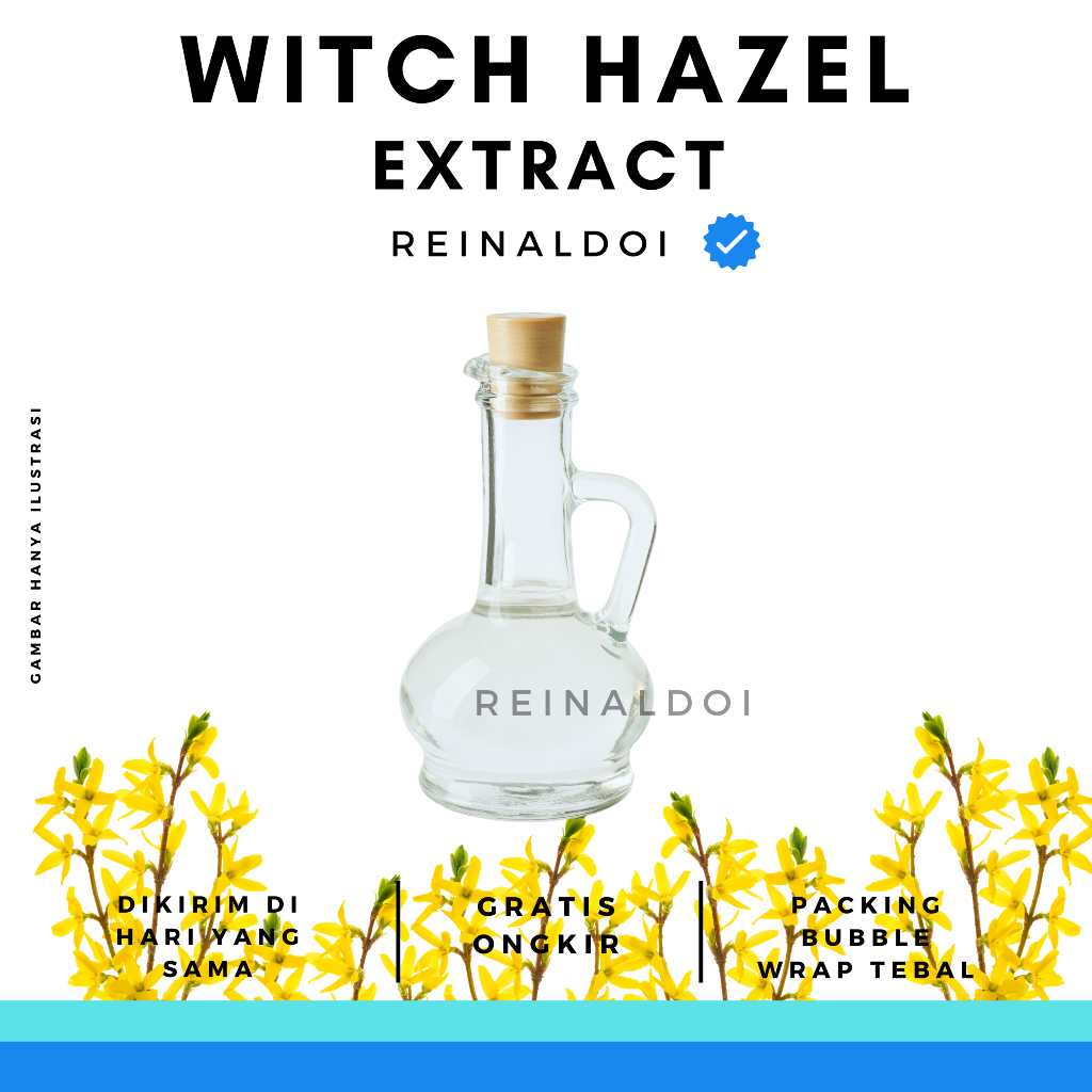 Jual Witch Hazel Extract Ekstrak Bunga Hamamelis 100 ML | Shopee Indonesia