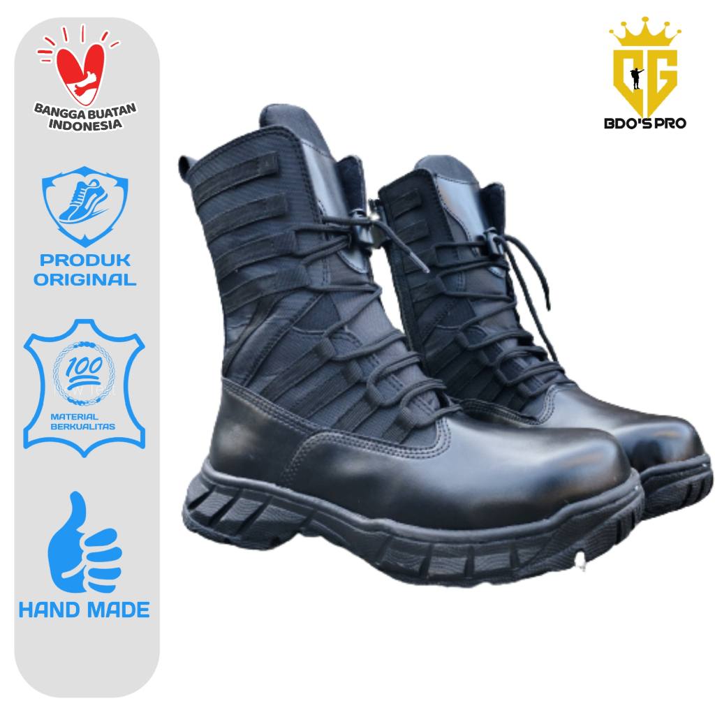 Jual sepatu pdl ninja safety sepatu pdl tni sepatu pdl polr sepatu pdl ...