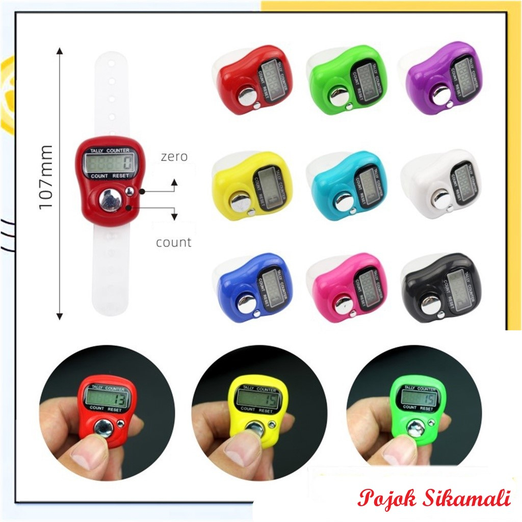 Jual TASBIH DIGITAL MINI Alat Hitung Elektronik Finger Tally Counter ...