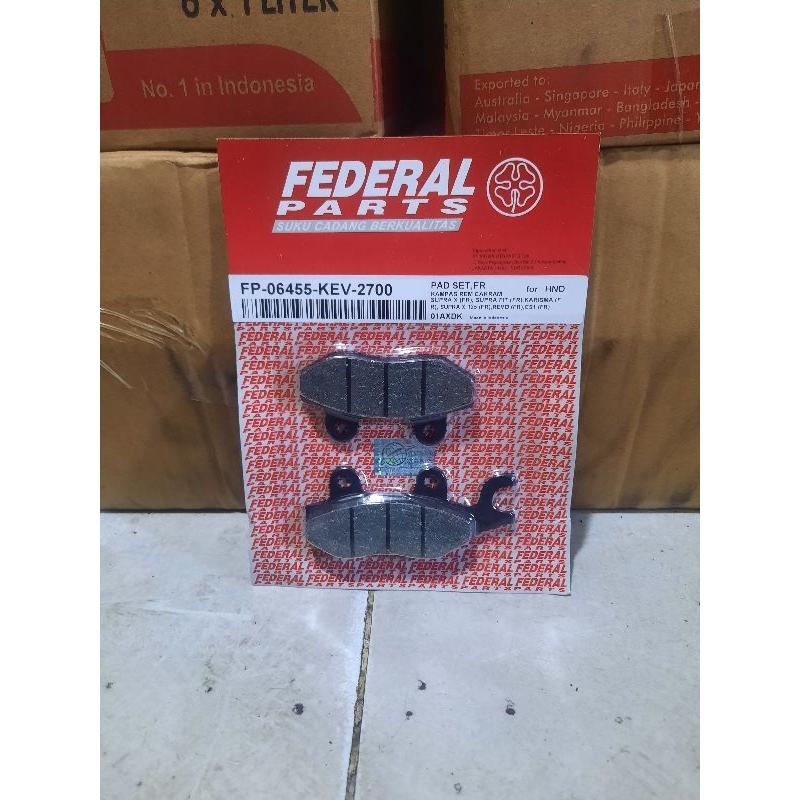 Jual DISC PAD 06455 KEV 2700 FEDERAL 100% ORIGINAL | Shopee Indonesia