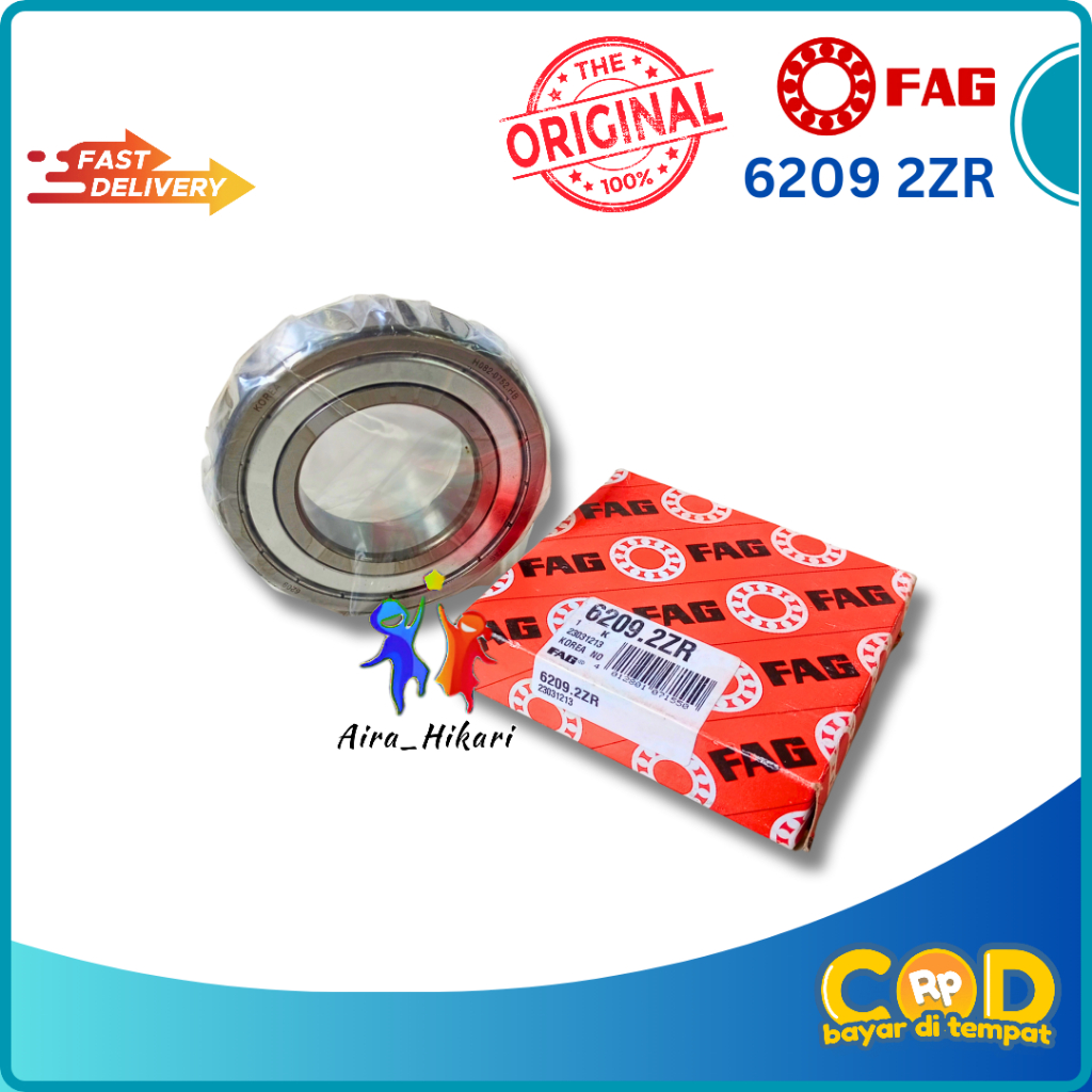 Jual Bearing FAG 6209 2ZR Original Korea | Shopee Indonesia