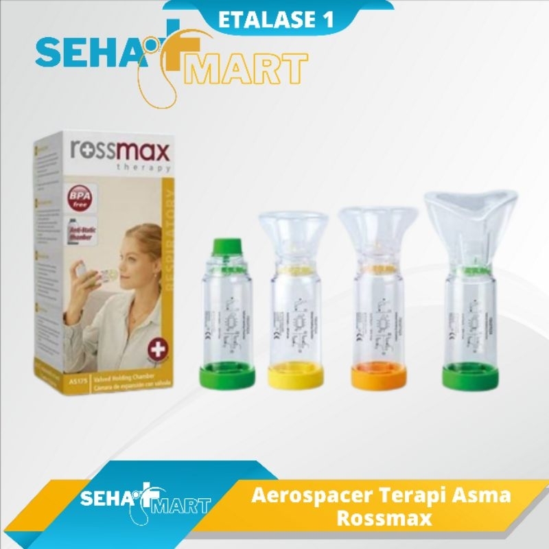 Jual Rossmax Aerospacer Alat Terapi Asma Aerochamber Valved Holding ...