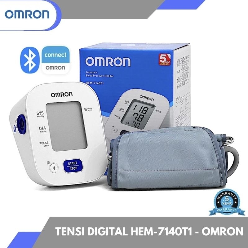 Jual Tensimeter digital omron 7140T-1bluetoth conect/Tensi Digital ...