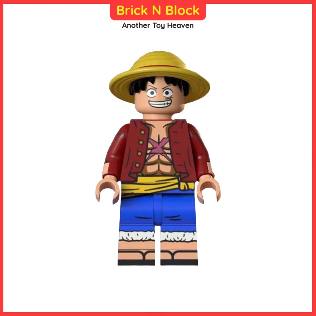 Jual Brick N Block - One Piece Action Figure Mini Mainan Block ...