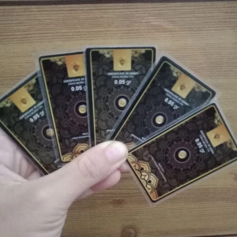 Jual Minigold 0.05 gram BLACK Series Emas Murni Logam Mulia 24 Karat 0 ...