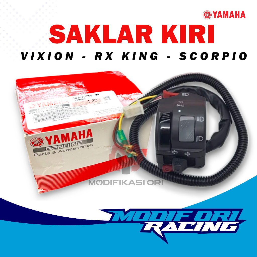 Jual Saklar Kiri Switch Lampu Sein Klakson Yamaha Vixion old RX King ...