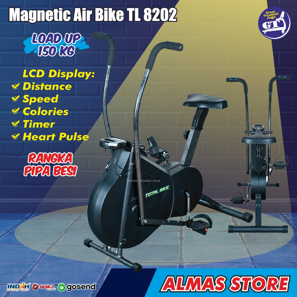 Jual Sepeda olah raga fitness Speda Statis Bike Fitnes di dalam rumah ...