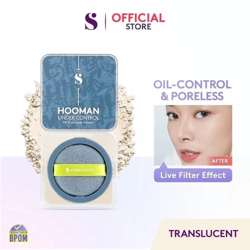 Jual Somethinc Hooman Under Control HD Blur Loose Powder Translucent | Shopee Indonesia
