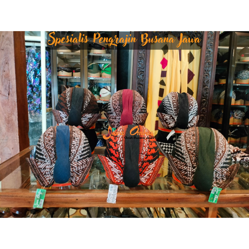 Jual Blangkon Jogja Printing | blangkon batik Printing | blangkon jawa ...