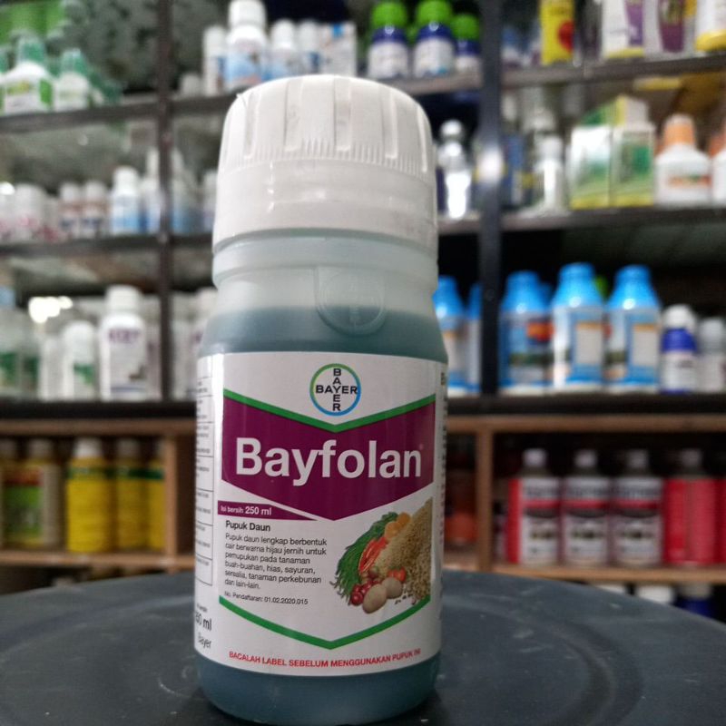 Jual BAYFOLAN 250MILI PUPUK CAIR DAUN TANAMAN BAYER | Shopee Indonesia