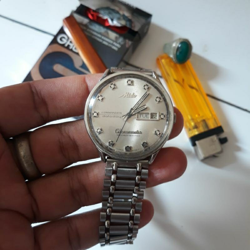 Jual Jam Tangan Vintage Mido Commander Chronometer Original mulus ...