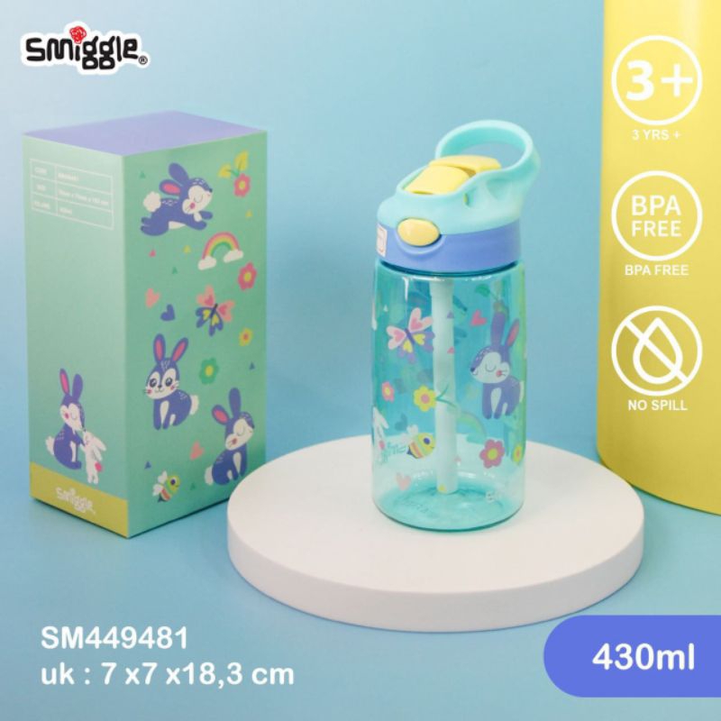 Jual Botol Minum Anak SMIGGLE Bunny Junior 430mL | Shopee Indonesia