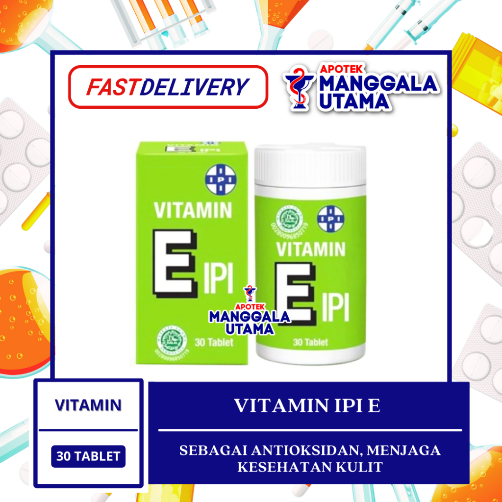 Jual VITAMIN IPI E PER BOTOL ISI 30 TAB | Shopee Indonesia