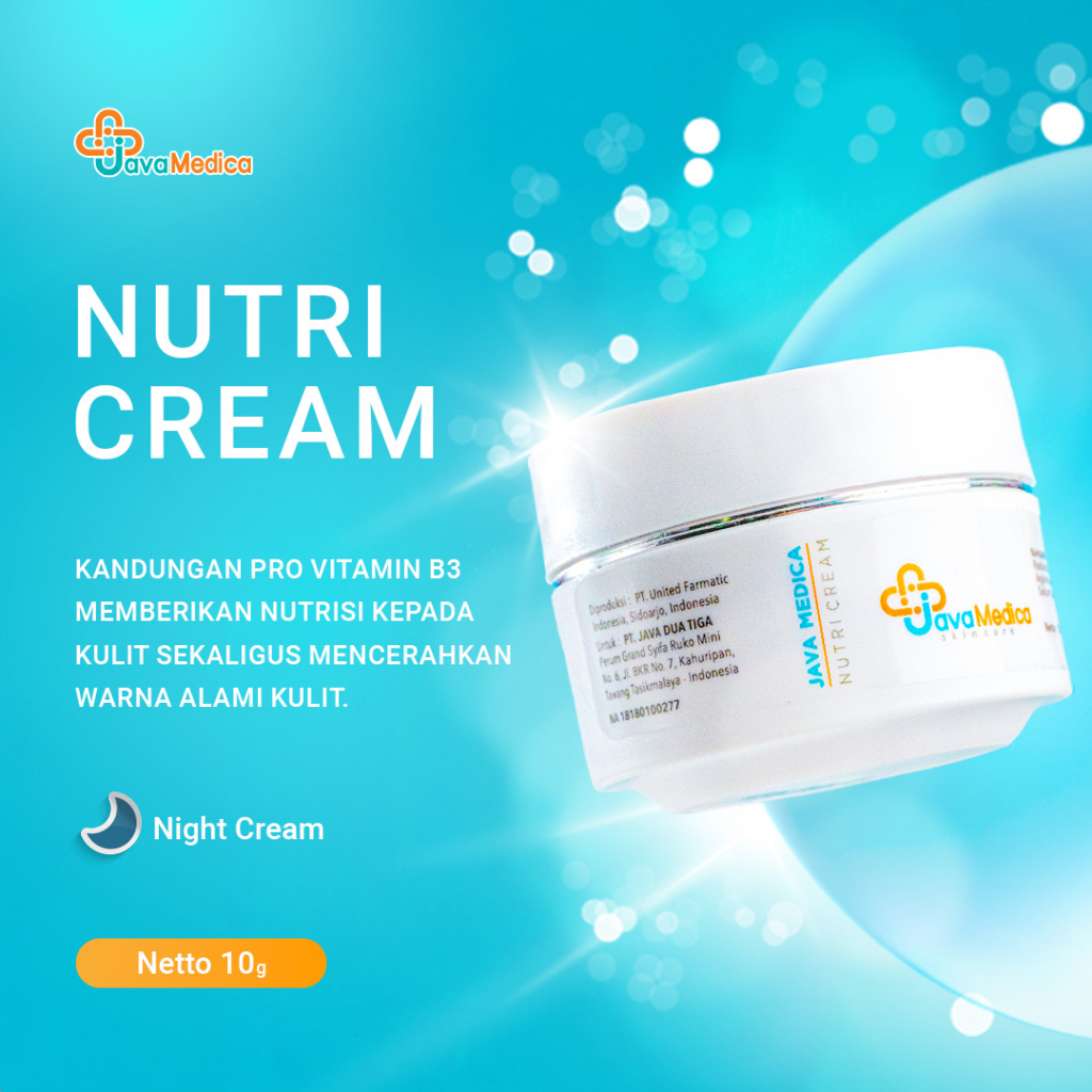 Jual Java Medica Nutri Cream - Krim Malam I acne spot krim I nutrisi ...