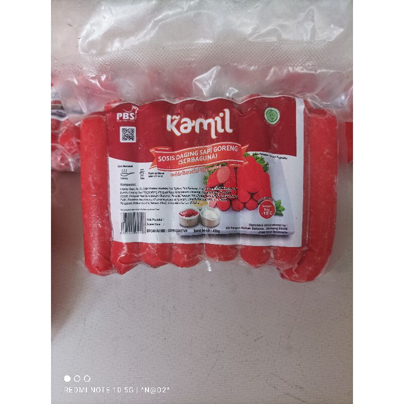 Jual Sosis Sapi Merah Kamil 450gr | Shopee Indonesia