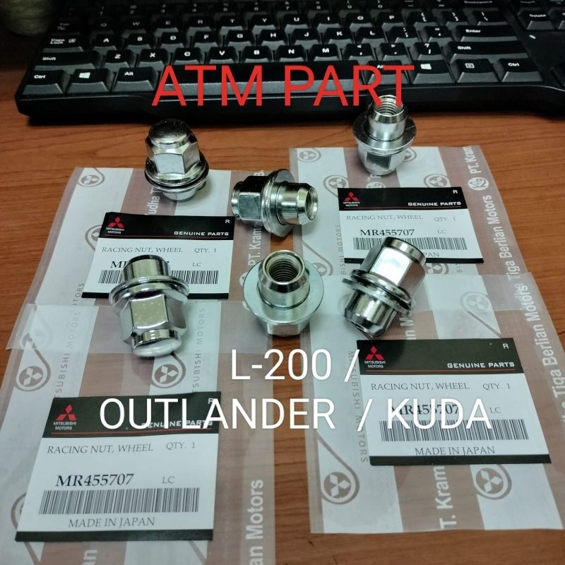 Jual MUR RODA MUR BAUT RODA MITSUBISHI OUT OUTLANDER KUDA L200 KTB 1 PC ...